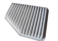 China Non Woven Fabric Automobile Air Filter Irregular Shape OEM 17801-OP020 281x233x53mm for sale