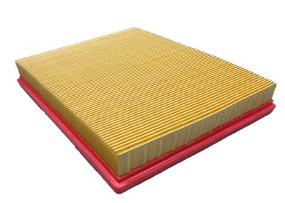 China Polyester Synthetic Fiber Auto Air Filter 9041833 258x205x37mm for Chevrolet Sail for sale