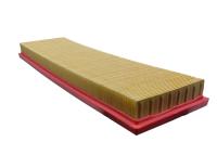 China PU Paper Automobile Air Filter 430x130x38mm 07K 129 620 C43102 For VW Jetta Beetle for sale