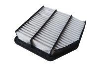 China Black PP and White Non-Woven 17801-31110 High Performance Air Filter for Toyota 240x145x237mm for sale