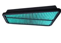China PP Green Fabric 17801-31090 17801-0P010 Replacement Air Filter for Toyota 355x165x62.5mm for sale