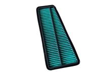 China PP Green Fabric 17801-31090 17801-0P010 Replacement Air Filter for Toyota 355x165x62.5mm for sale