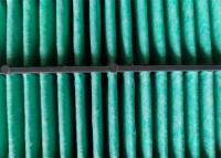 China PP Green Fabric 17801-31090 17801-0P010 Replacement Air Filter for Toyota 355x165x62.5mm for sale