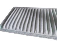 China Eco White Fabric Car Air Filter 17801-20040 318x193x40mm for Toyota Highlander Kluger for sale