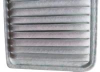 China Eco White Fabric Car Air Filter 17801-20040 318x193x40mm for Toyota Highlander Kluger for sale