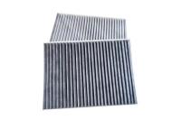 China Activated Carbon Cabin Air Filter 7P0819631 278x219x41mm for VW Porsche Cayenne Touareg for sale