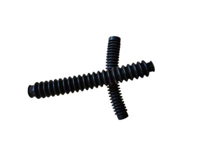 China PVC Rubber Bellows Boot SBR Automotive Cable End Fittings 40-90 Shore A for sale