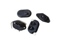 China Auto Cable End Fittings Rubber Threaded Rod Ball Joint Control Cables Components Custom Size for sale