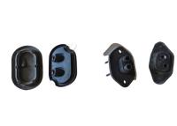 China Auto Cable End Fittings Rubber Threaded Rod Ball Joint Control Cables Components Custom Size for sale
