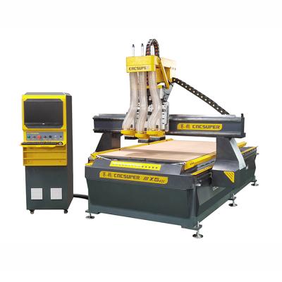 China Wooden Door 4X8 Cnc Router 1325 for Woodworking Cnc Machining Wood Cutting for sale