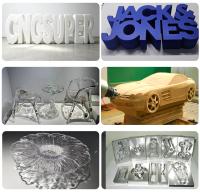 China Multi-Material 5 Axis CNC Router 360-Degree Full Rotation Machining for sale