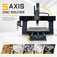 China Table Moving 5 Axis CNC Router For Complex 3D Surface Carving for sale