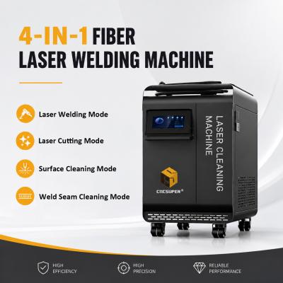 China Portable Low Deformation 4-in-1 Handheld Fiber Laser Welding Machine for sale
