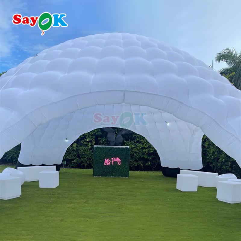 inflatable dome tent
