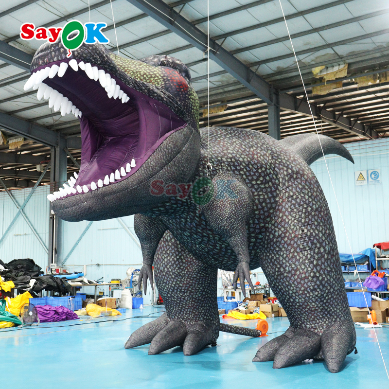 giant inflatable dinosaur