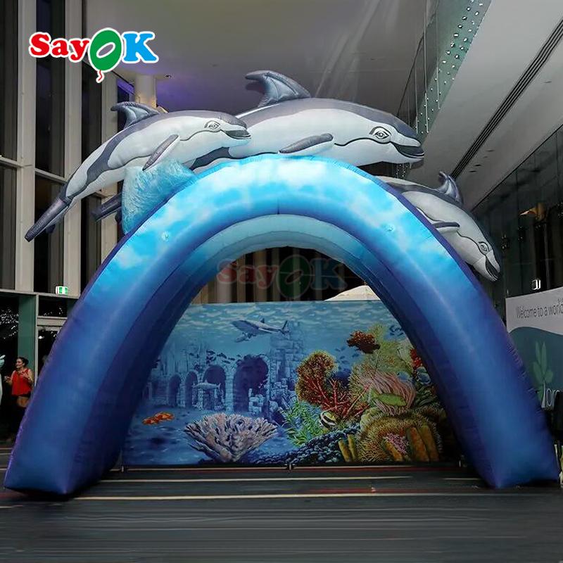 outdoor inflatable arch