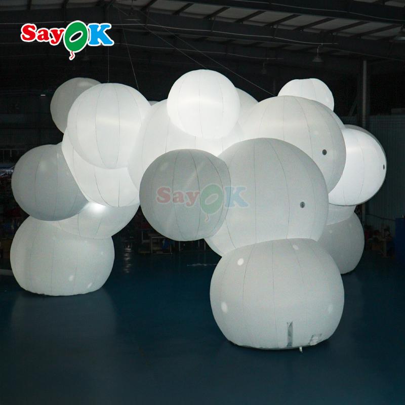 inflatable cloud tent
