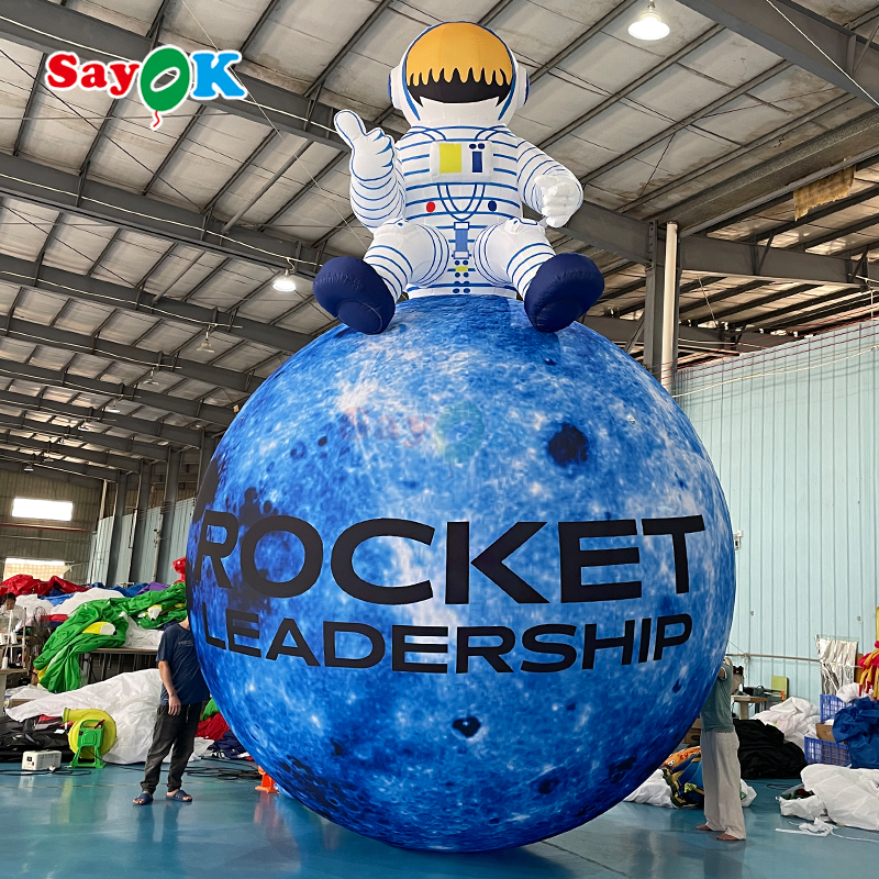giant inflatable astronaut spaceman