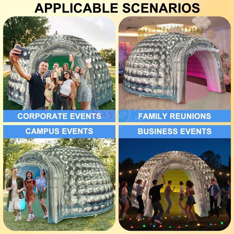 inflatable dome