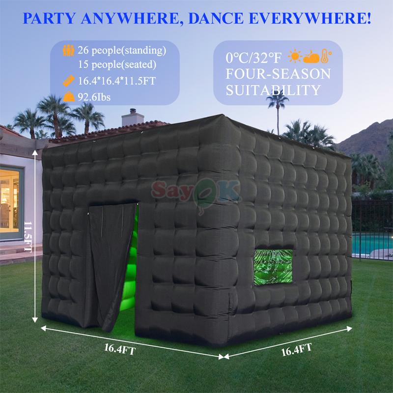inflatable tent