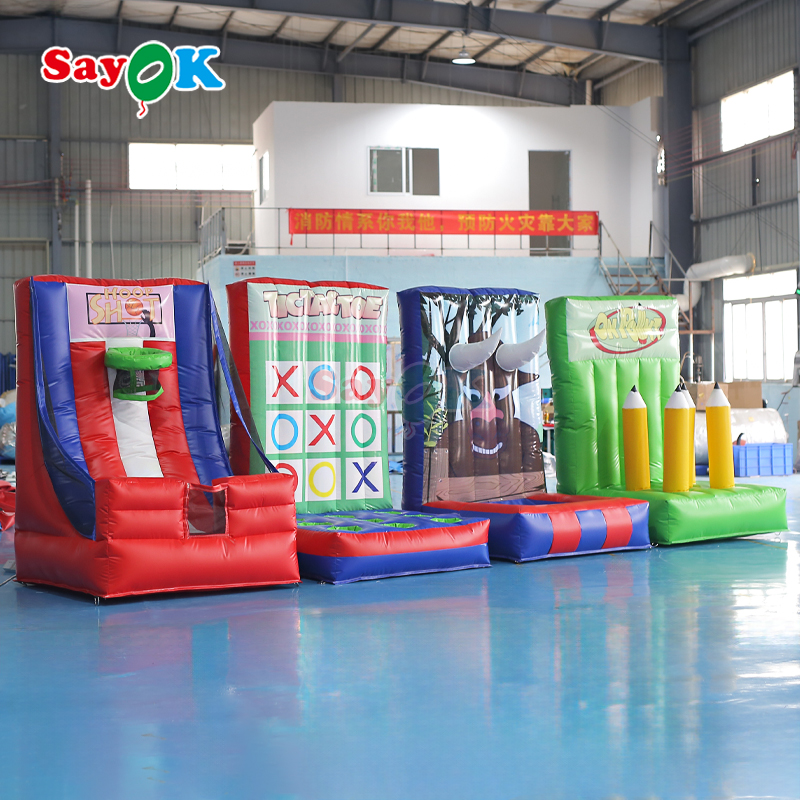 4-in-1 inflatable game