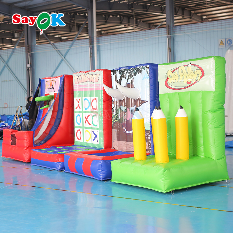 4-in-1 inflatable game