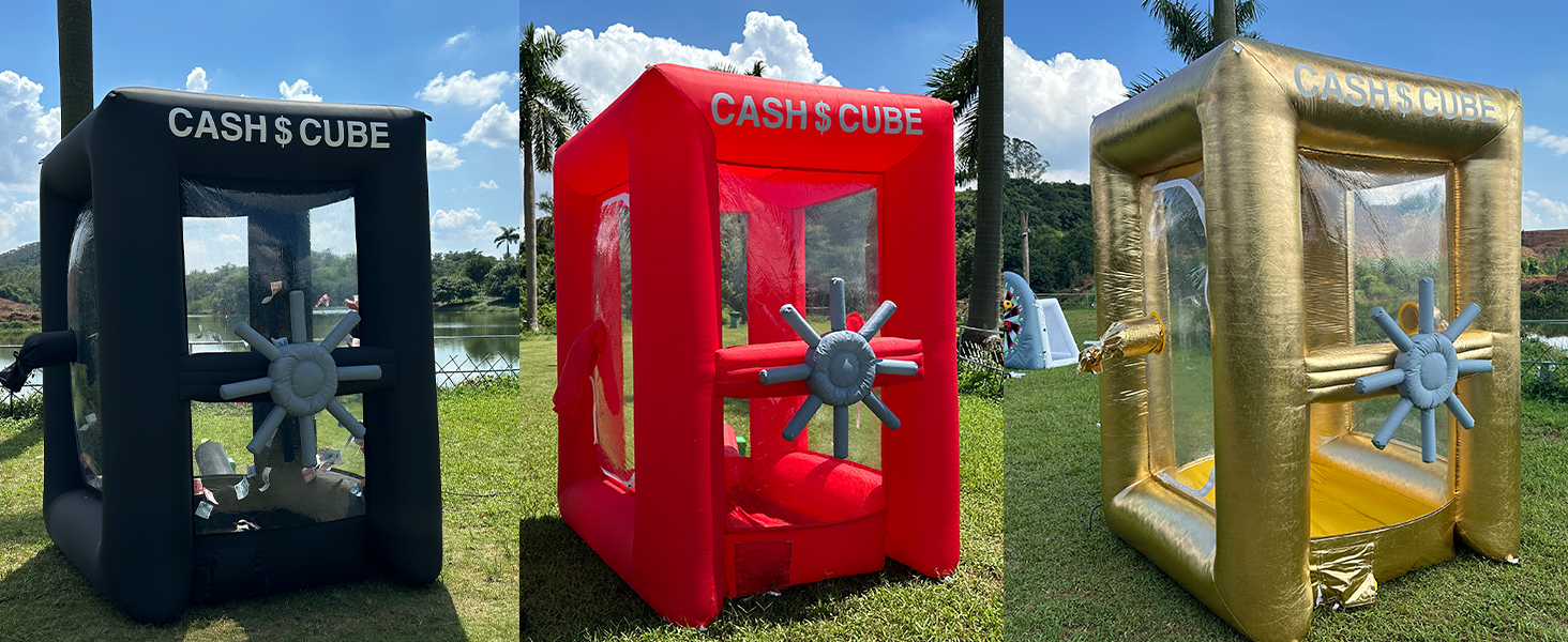 inflatable money booth