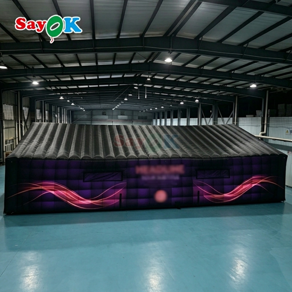 inflatable disco tent