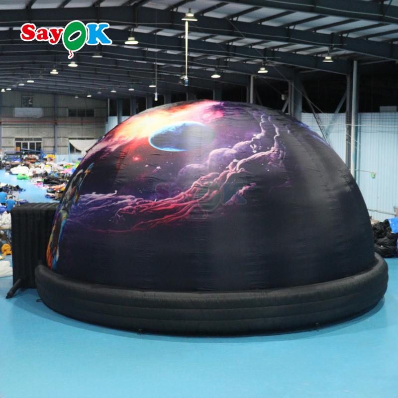 inflatable planetarium dome