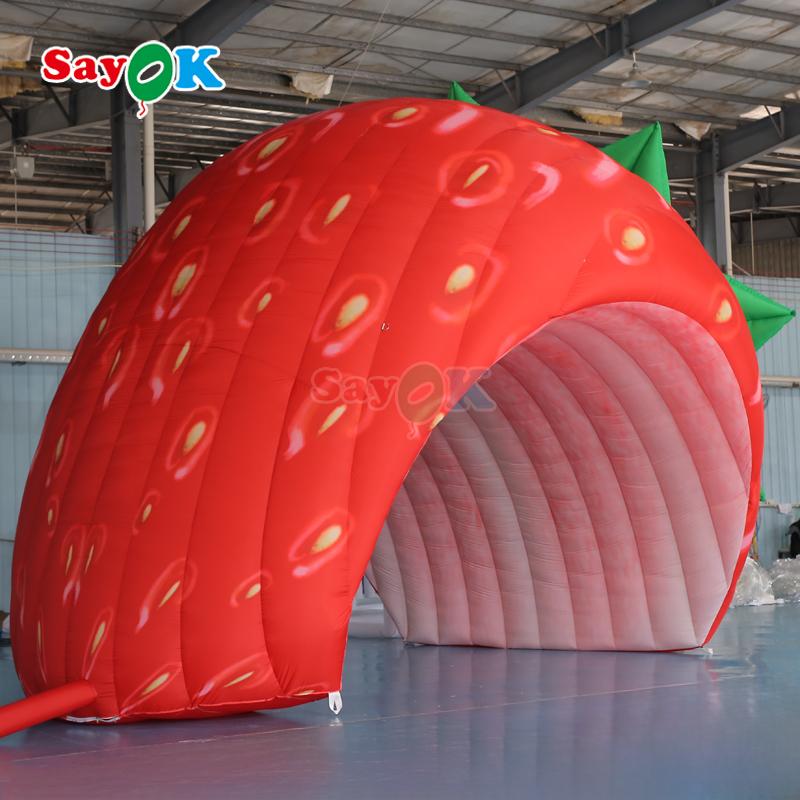 inflatable strawberry arch