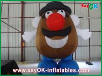 China Heavy Duty Inflatable Cartoon Characters Air Model 2m Height for Birthday Parties for sale