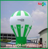 China Custom Inflatable Advertising Balloons Rainbow Design 2m Height 210D Oxford Cloth for sale