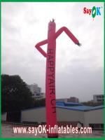 China Custom Logo Inflatable Wiggle Man 2.5m Air Dancer Durable Nylon for Event Opening for sale