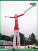 China 6M Tall Wind Resistant Inflatable Air Dancer Funny Cat Blow Up Advertising with CE Blower for sale