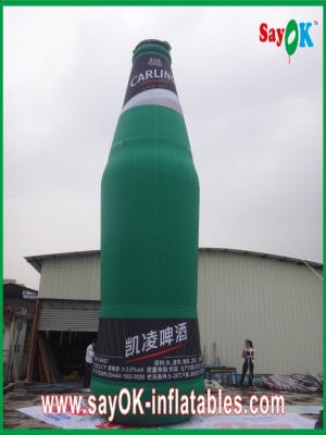 China Giant Custom Inflatable Products , Inflatable Beer Bottle Model Superior for sale