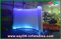 China Inflatable LED Photo Booth 2.4x2.4x2.5m with Internal Fan for Events for sale