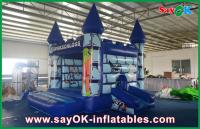 China Commercial Grade PVC Inflatable Bounce Castle 4x4m Halloween Pumpkin for Kids Party Rental for sale