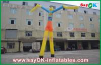 China Heavy Duty Inflatable Air Dancer 7m High Custom Logo Promotional Sky Dancer Ripstop Nylon for sale