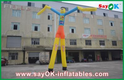 China Heavy Duty Inflatable Air Dancer 7m High Custom Logo Promotional Sky Dancer Ripstop Nylon for sale