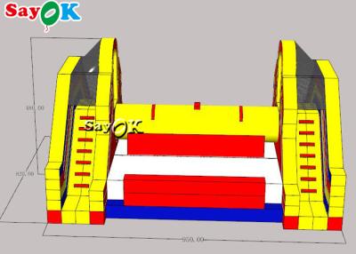 China Inflatable Jousting Battle Zone Game PVC Durable Team Competition Arena 8ft for sale