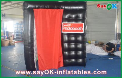 China Inflatable Photo Booth Enclosure 2.5m Waterproof PVC with CE UL Certification for Party Rental Business for sale