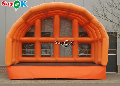 China Customized Outdoor Inflatable Event Tent 4.5x4.0m for Road Show Stage Activities for sale