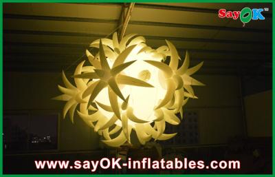 China Inflatable Lighting Ball 190T Nylon Party Decoration with CE Certified Blower and Remote LED for sale