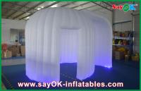 China Inflatable Photo Booth with LED Lighting 4x3x2.5m Customizable Size for Wedding Party Event for sale