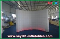 China Inflatable Photo Booth Rental 3x2x1.5m with 12 Color LED Light for Party Club Family Use for sale