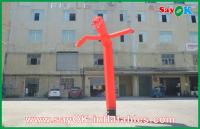 China Inflatable Wacky Waving Tube Man 8ft Single Leg Air Dancer Ripstop Nylon for Party Advertising for sale