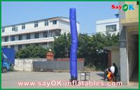 China Sky Dancer Inflatable Blue Inflatable Guy Air Sky Dancer With Bottom Blower Wedding Use for sale