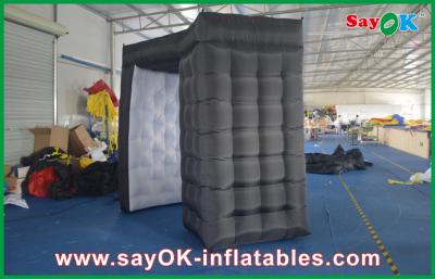China Inflatable Photo Booth 2.4x2.4x2.5m Oxford Cloth Event Rental CE ROHS for sale