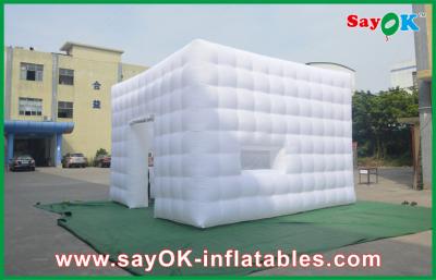 China Sayok 4x3m Inflatable Cube Tent PVC Party Tent with Blower CE Certified for sale