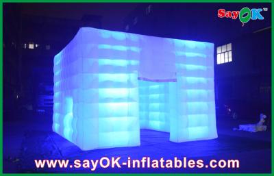 China Durable Waterproof Inflatable Air Tent 6x3m with LED Light for Outdoor Events for sale